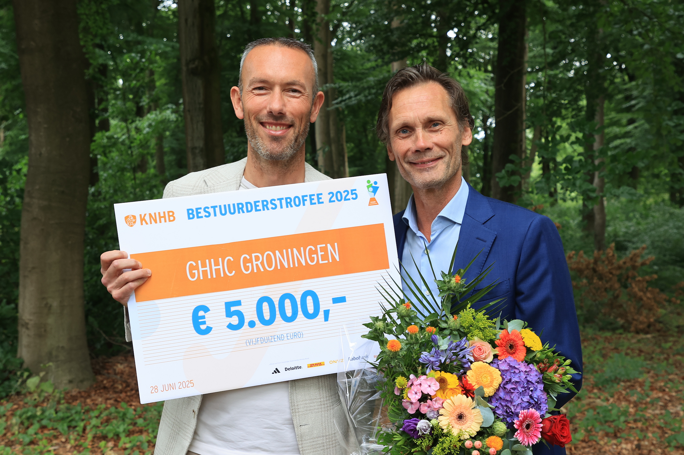 GHHC Groningen winnaar KNHB Bestuurderstrofee 2025